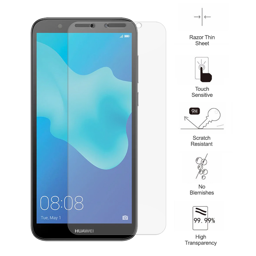 Tempered Glass Screen Protector for Huawei Y5 (2018)